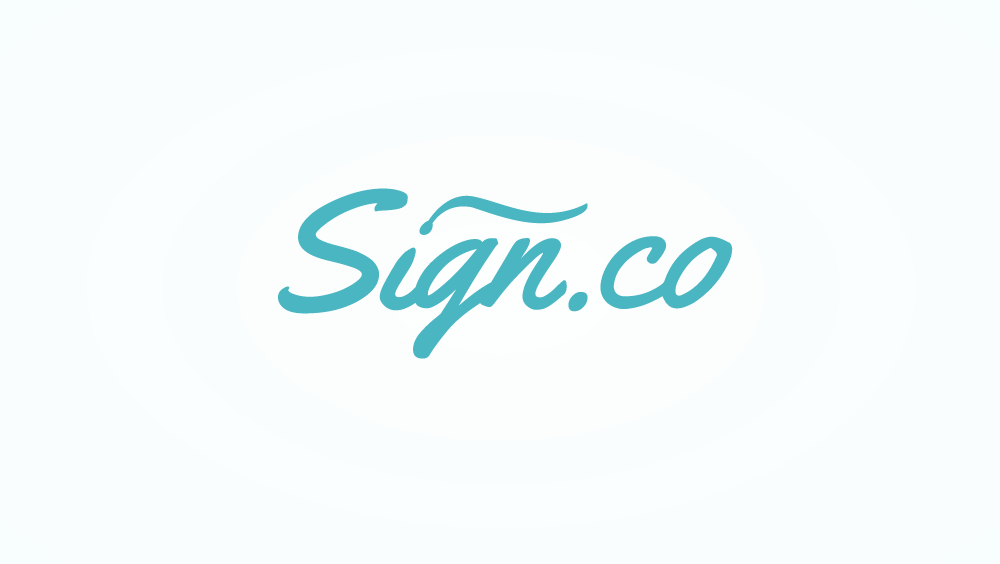 Blockchain Based Digital Signatures | Sign.co